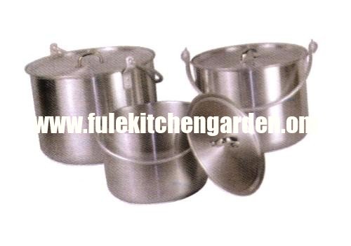 ALUMINIUM STOCK POT WITH PAIL