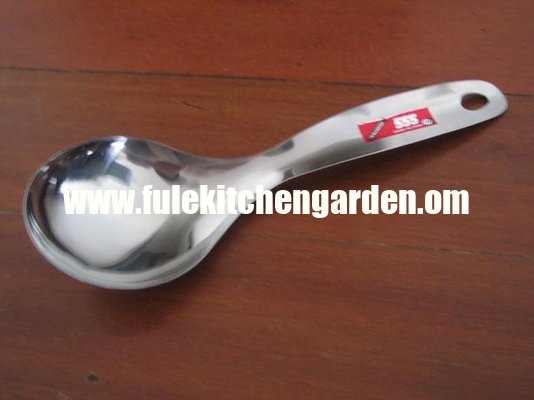 STAINLESS STEEL RICE LADLE