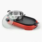 Multi Function electric frying pan with hot pot,pizza pan